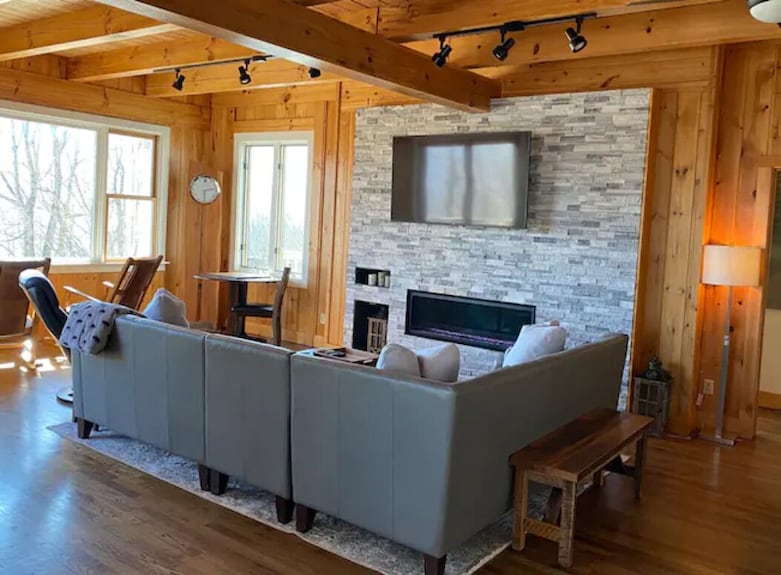 Modern Lodge Close To Asheville Nc With Mountain Views, Hot Tub & Fire Pit. - Caroline du Nord