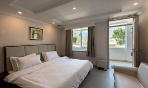 Quarto Duplo Executivo | Ferro/tábua de engomar, Wi-fi grátis