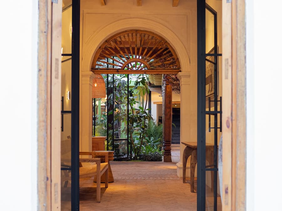 Entrada da propriedade