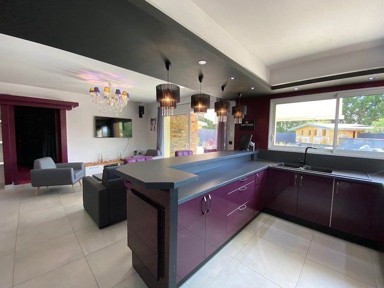 Villa Naeva Avec Piscine, Jacuzzi 10 Places, Ping Pong, Plancha Et Brasero - Aquitaine