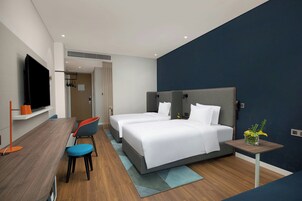 Wi-fi grátis, roupa de cama fornecida