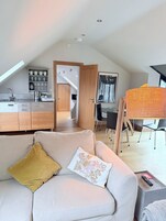 Apartamento de Luxo, casa de banho anexa (One ) | Sala de estar
