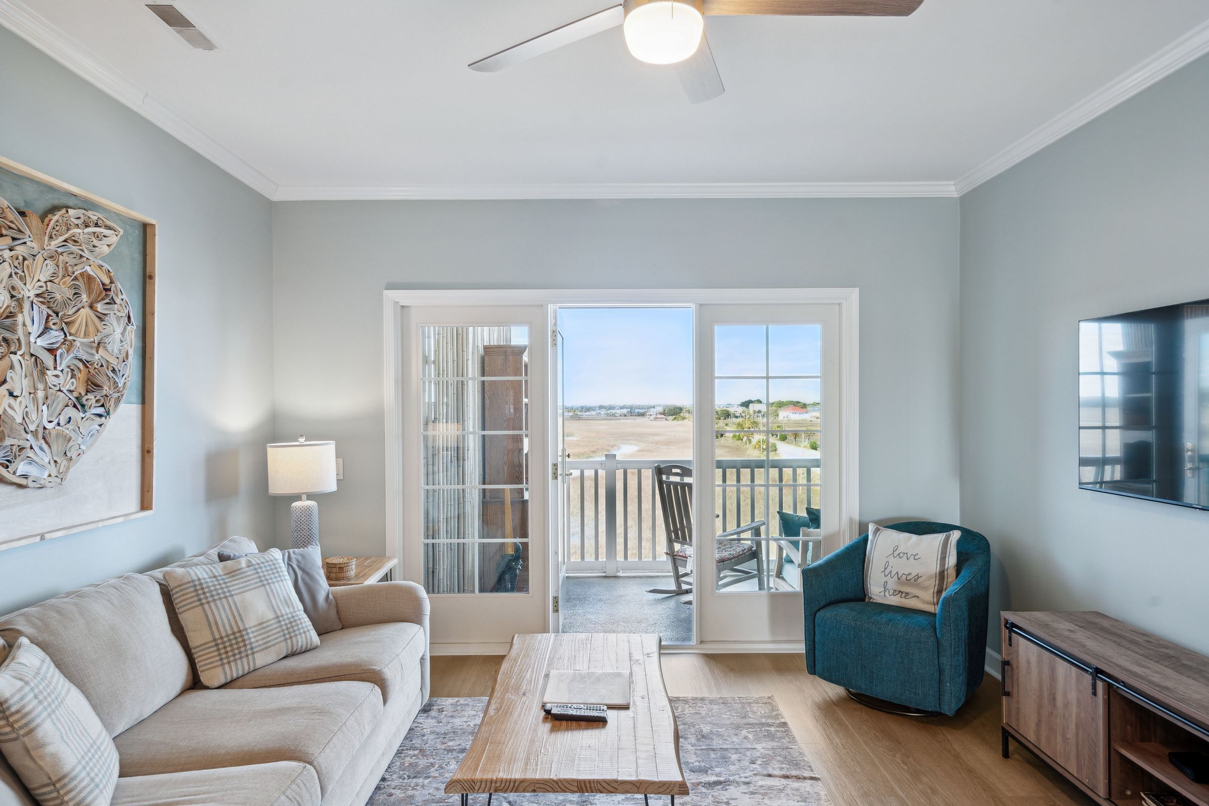 Marshwinds 1k! River & Marsh Views Screen Porch, Short Distance To Beach - Folly Beach, SC