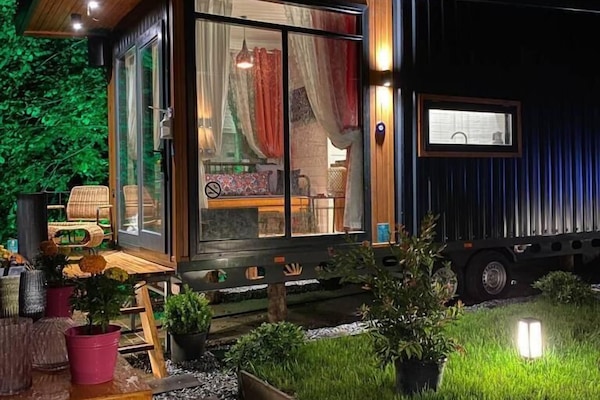 Casa Móvel Deluxe | Terraço/pátio interior