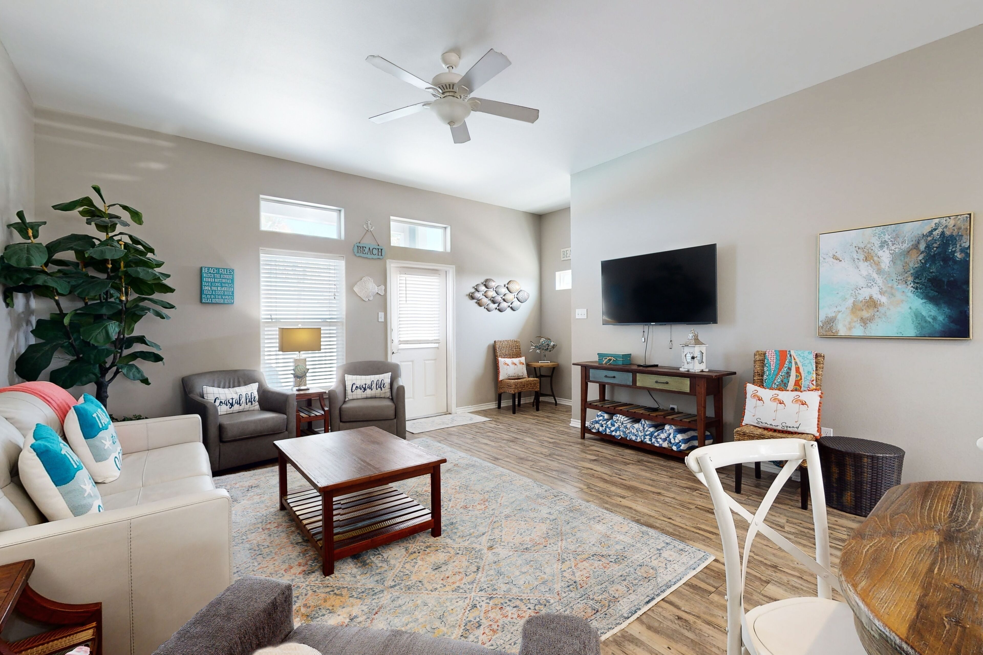 Brand-new Padre Beach Townhome With Walk To Gulf - 코퍼스크리스티