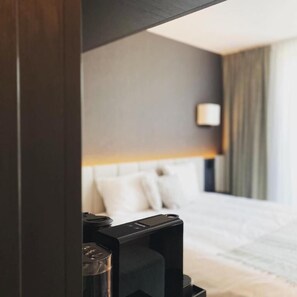 Quarto Duplo Comfort | Minibar, secretária, quartos insonorizados, ferro/tábua de engomar