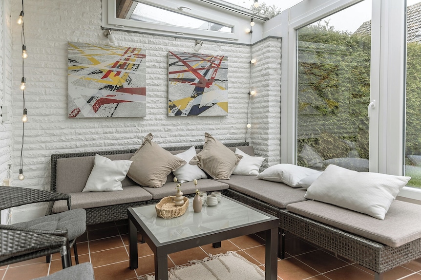 Helle Und Gemütliche Erdgeschosswohnung In Einem Doppelhaus - Spiekeroog