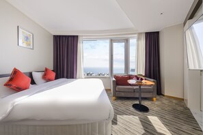 Quarto Duplo Deluxe, 1 quarto, não fumadores, vista para o oceano | Vista do quarto