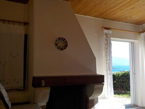 Chalé Panorâmico | Sala de estar