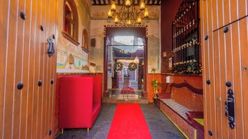 Entrada do alojamento