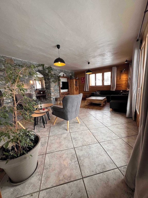 Grand Chalet 220 M² 14 Pers. | Face Aux Pistes | Commerce à Pied | Albiez - Savoie