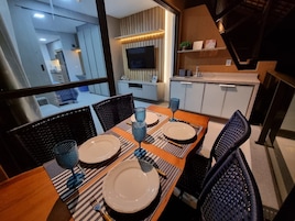 Apartamento família | Sacada