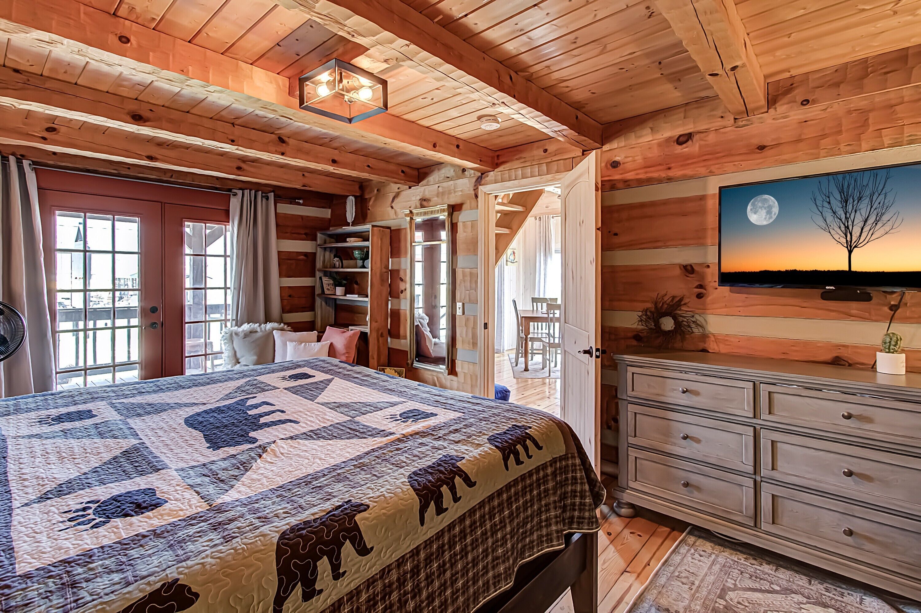 Casa, 1 cama king-size, vista para a montanha (Bears Valley #171) | 1 quarto, com decoração personalizada, com mobília individualizada 