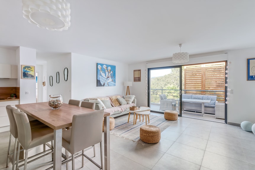 Le Luciani - Apt Face à La Mer - Plage de Cupabia