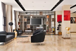 Sala de estar do lobby