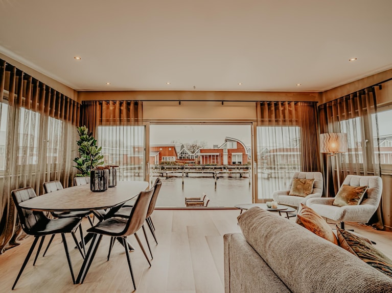 Central Houseboat On Lake, Near Beach & Cities - Zaandam