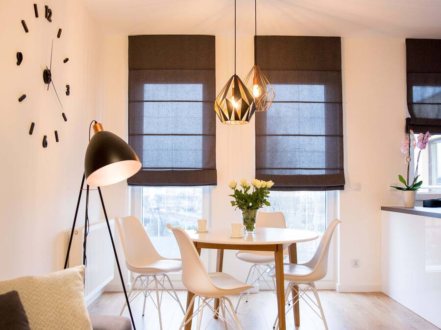 Apartamento empresarial | Área de estar | TV LCD