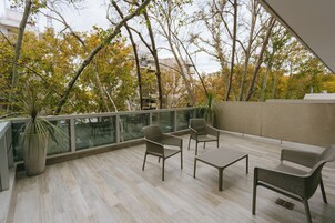 Apartamento, 1 quarto, terraço | Terraço/pátio interior