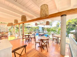 Opções para refeição ao ar livre