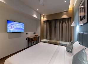 Quarto Deluxe | Roupa de alta qualidade, Wi-fi grátis, roupa de cama fornecida