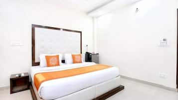 Roupa de alta qualidade, camas de colchão pillowtop, cofre no quarto