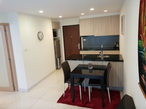 Apartamento em Condomínio Fechado, 1 quarto | Interior