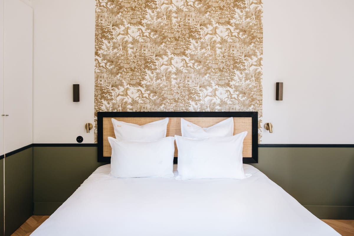 Quarto Duplo, vista para o parque (Chambre Montalivet)