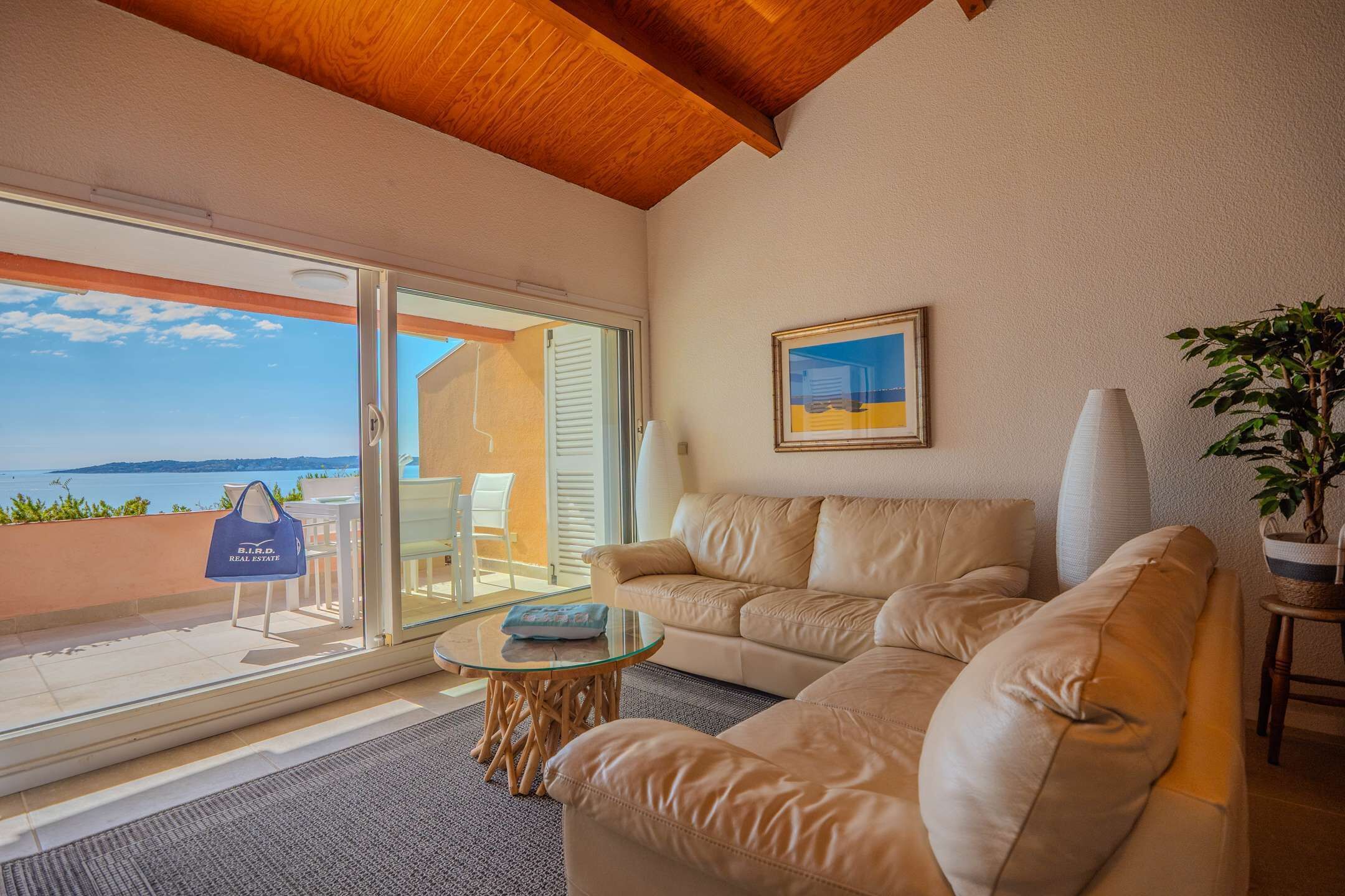 Wohnung In Sainte-maxime Mit Panoramablick Aufs Meer, Schwimmbad Und Privatem Strandzugang - Sainte-Maxime