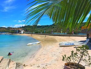 Na praia 