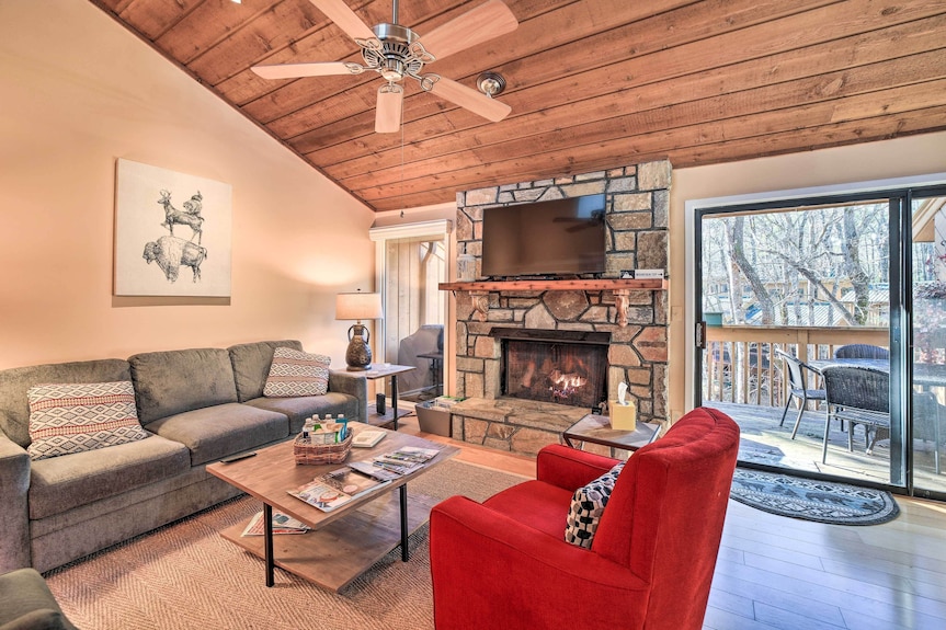 Sunny Sapphire Townhome W\/ Resort Amenities! - Cashiers, NC