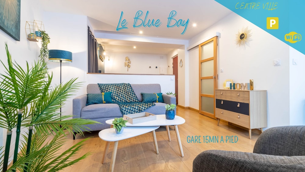 "Le Blue Bay T2*very Center*comfortable*wifi - Tarbes