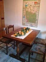 Apartamento, 2 quartos, vista para o jardim | Restaurantes
