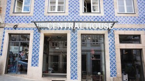 A building facade with the sign "The Central House" above the entrance.