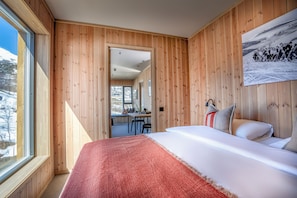 Suíte estúdio, 2 quartos, vista para a montanha | Wi-Fi de cortesia, roupa de cama