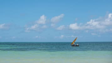 Vista para a praia ou o mar