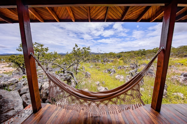 Casa superior | Terraço/pátio