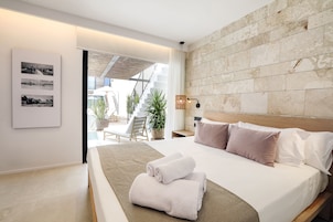 Suite Superior, banheira de hidromassagem grande | Quartos insonorizados, Wi-fi grátis, roupa de cama fornecida