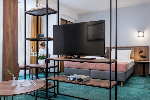 Suite Júnior, 1 quarto | Minibar, cofre no quarto, secretária