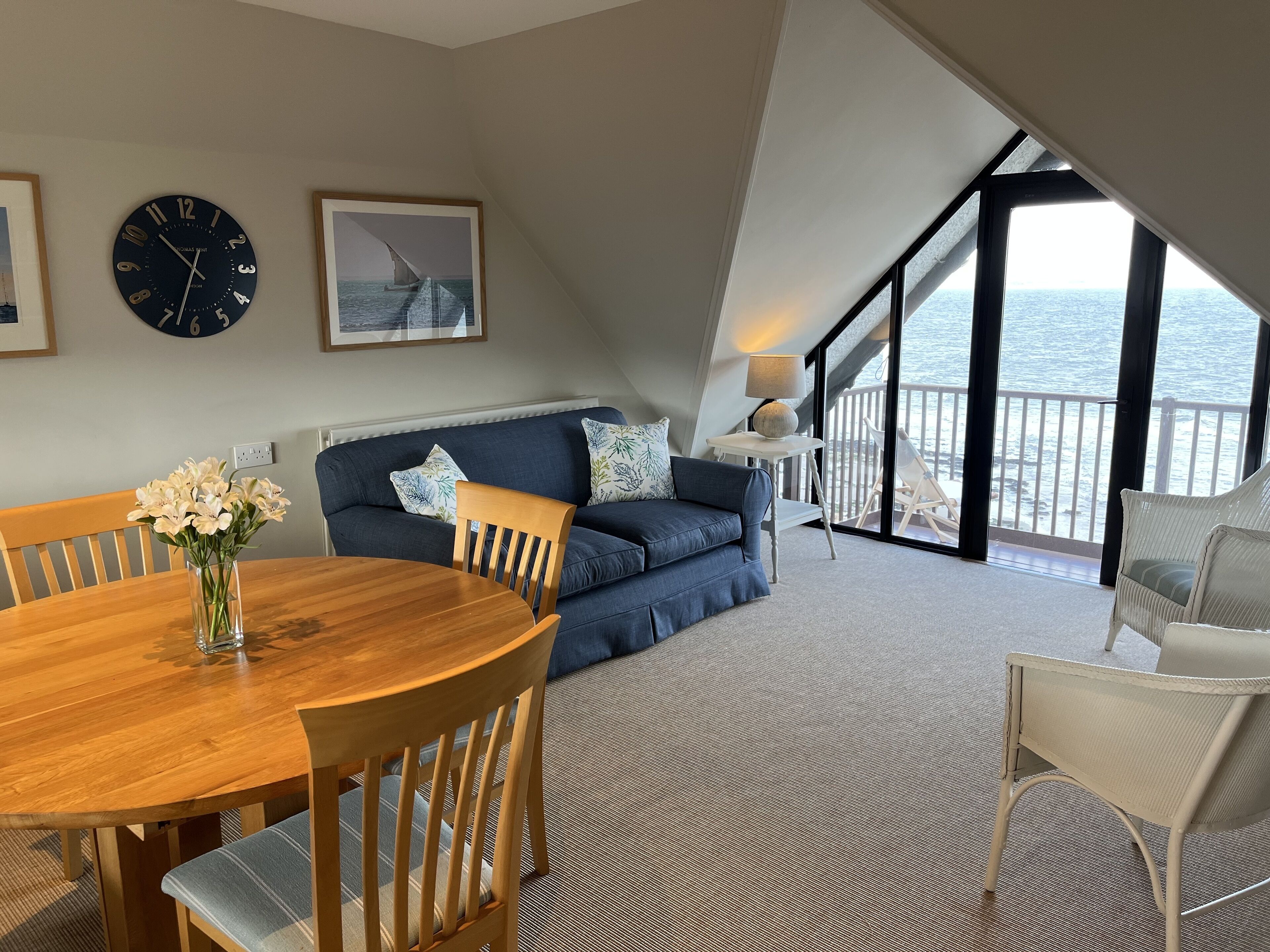 Crow's Nest Lovely Apartment Overlooking The Sea With Balcony - Bembridge