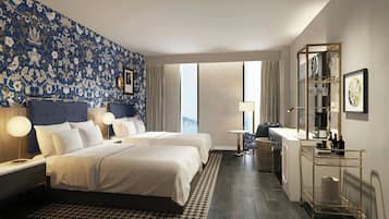1 quarto, roupa de alta qualidade, minibar