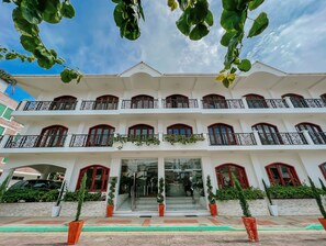 Fachada da propriedade