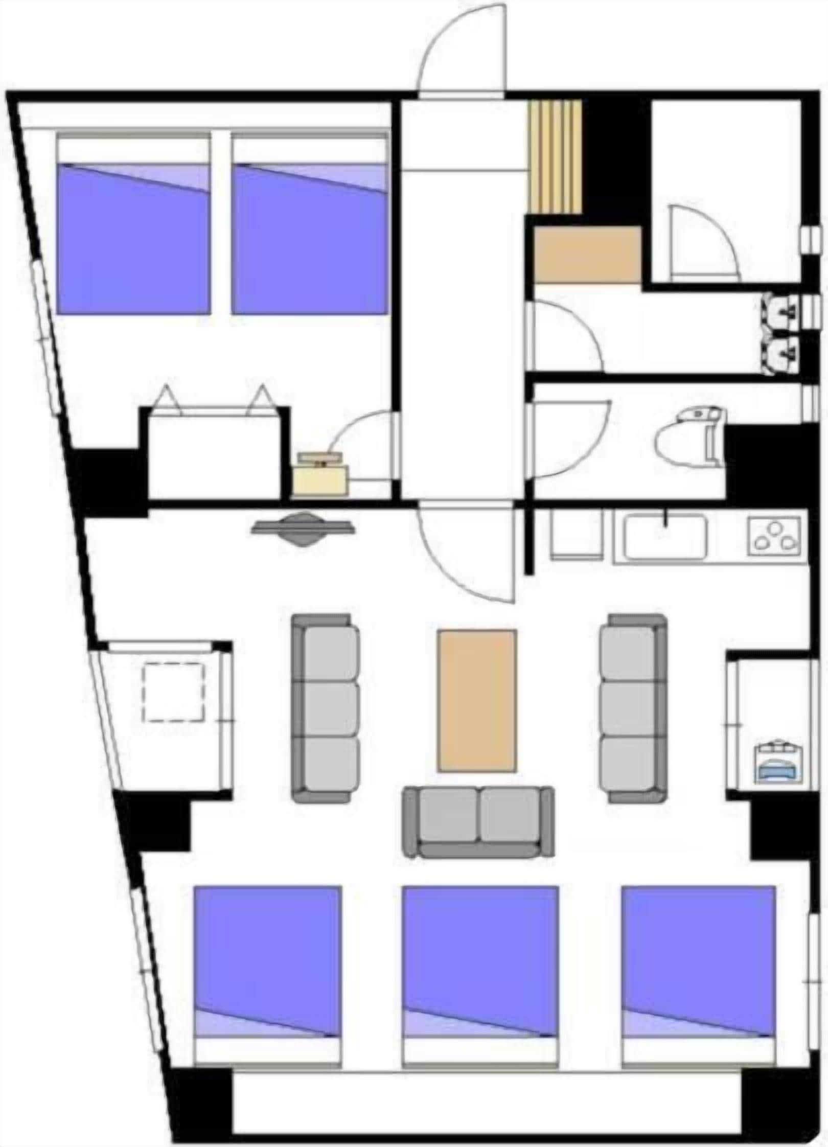 1 quarto, secretária adequada para computadores portáteis 