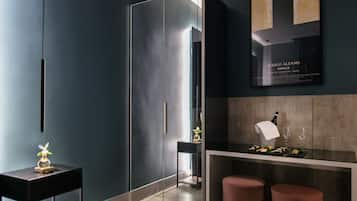 Quarto superior, para não fumantes, vista para a cidade | Roupas de cama de algodão egípcio, roupas de cama premium