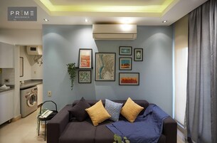 Apartamento, 2 quartos | Frigobar, cofres nos quartos, escrivaninha, Wi-Fi de cortesia