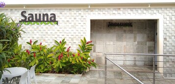 Apartamento básico | Detalhe da fachada