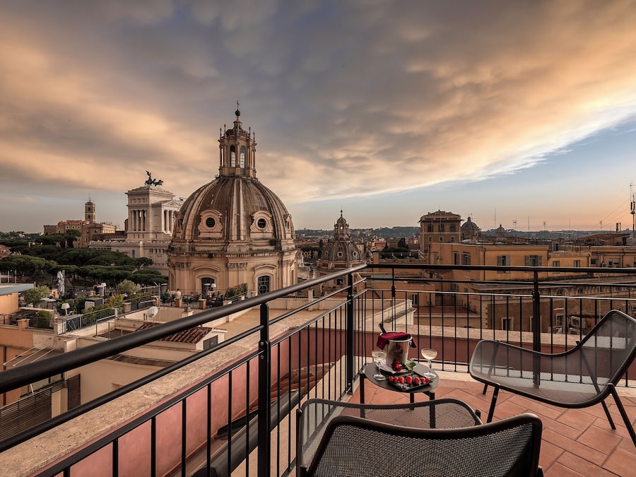 Quarto Panorâmico (Venezia Terrace) | Terraço/pátio interior