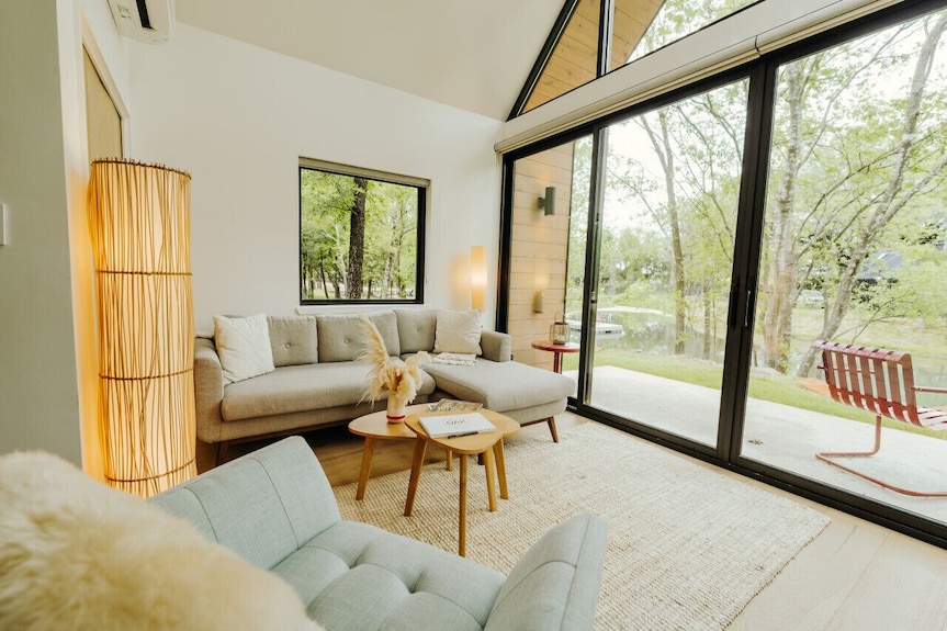 Lakeside South At Live Oak Lake | Modern Cabin - Waco, TX