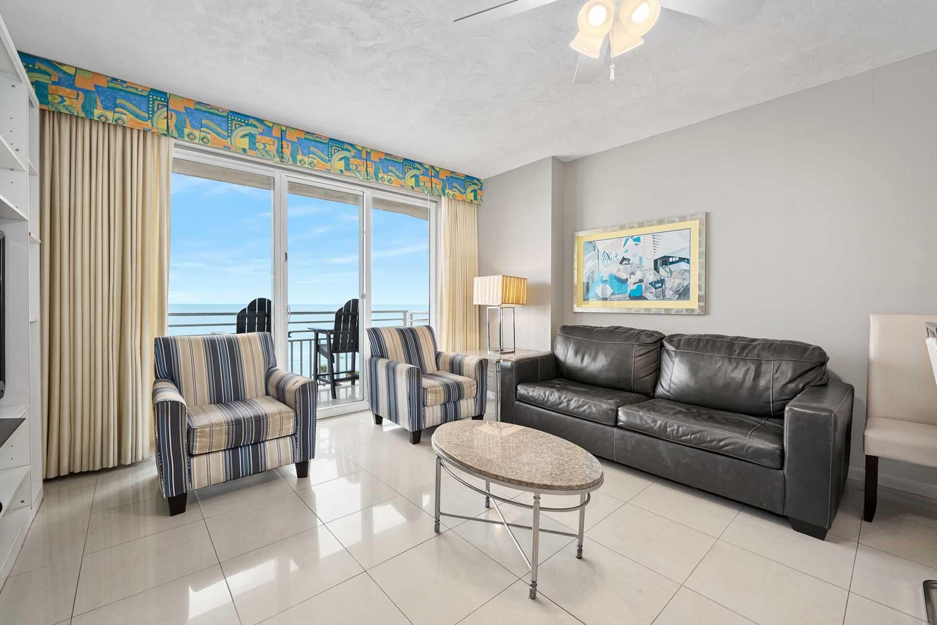 Luxury 6th Floor 3 Br Condo Direct Oceanfront Wyndham Ocean Walk Resort Daytona Beach | 604 - Daytona Beach, FL