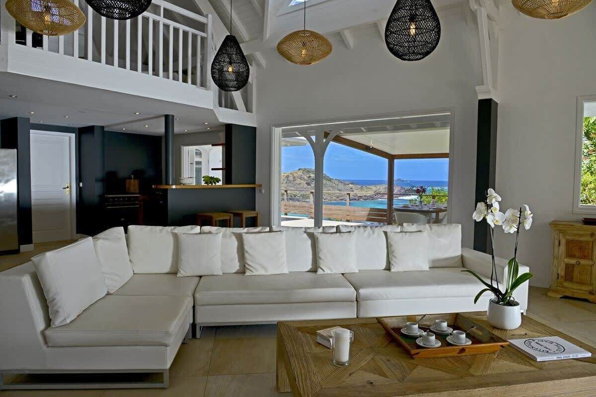 Villa Lagon Jaune  Twin Villa Estate With 7 Bedrooms & Ocean Views In Petit Cul De Sac, St. Barths - Saint Barthélemy