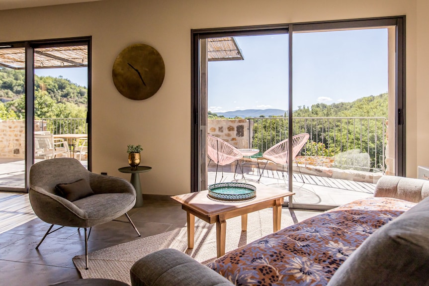 Gîte Laumaga - 4 Personnes Avec Spa Privatif I Domaine Le C4 I Sud Ardèche - Ardèche